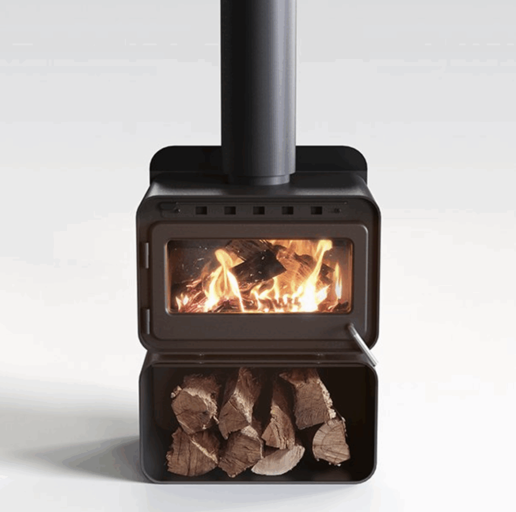 Blaze 100 Freestanding Wood Heater - Trace Heating & Cooling